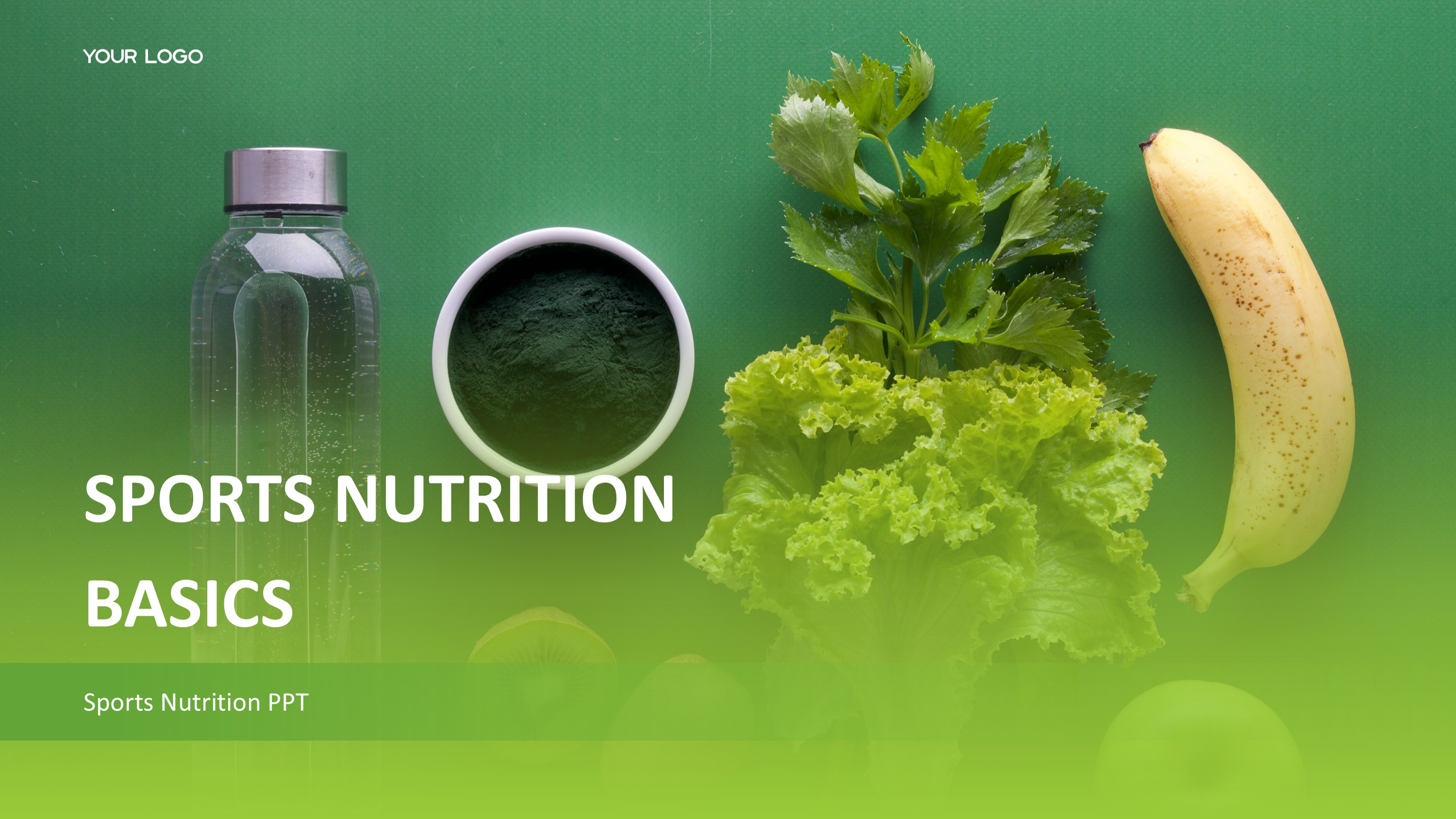 Modèle PPT de Nutrition Sportive Animée Gratuit pour PowerPoint - AiPPT