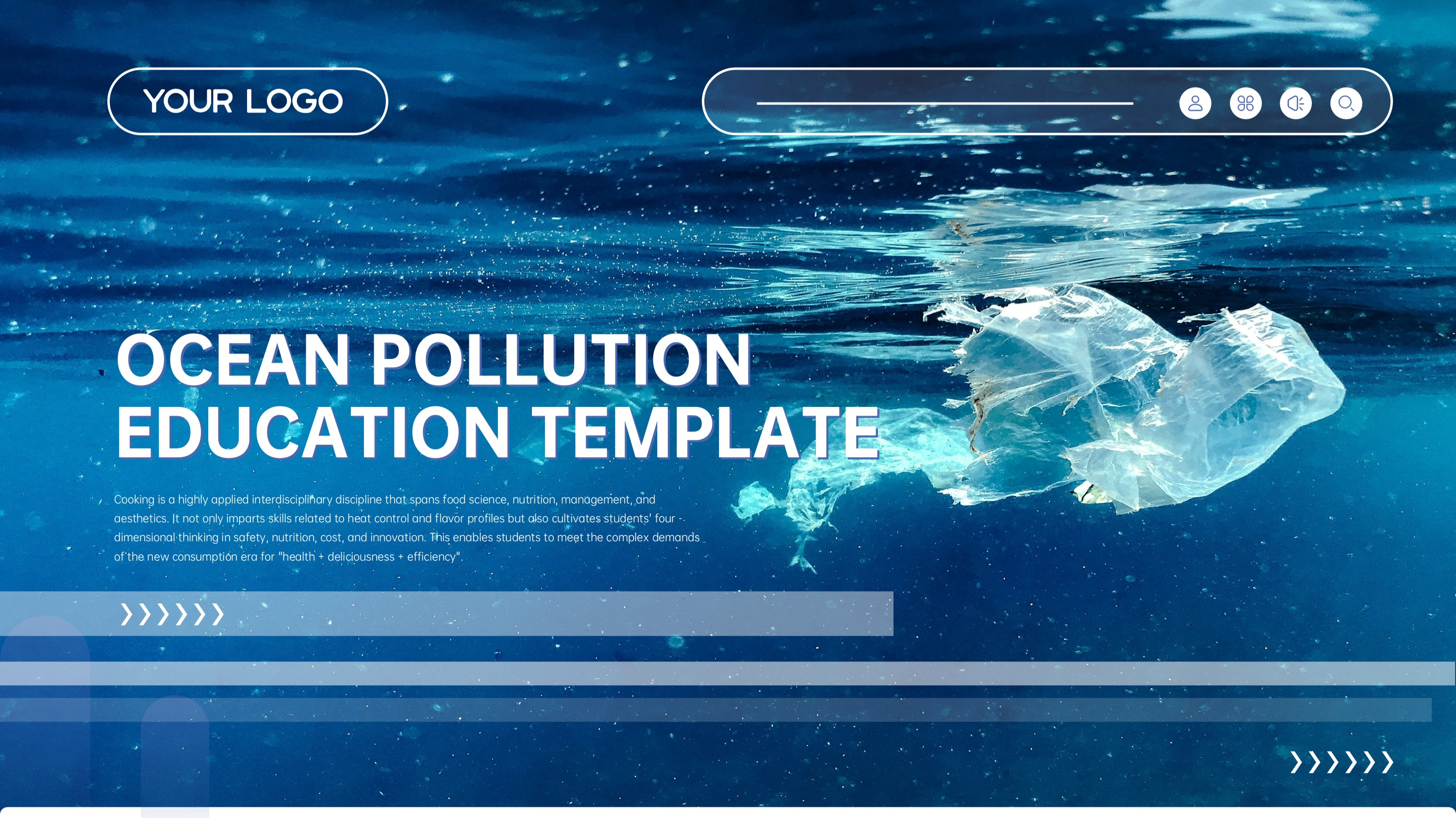 Free Blue PowerPoint Presentation on Pollution of Ocean - AiPPT