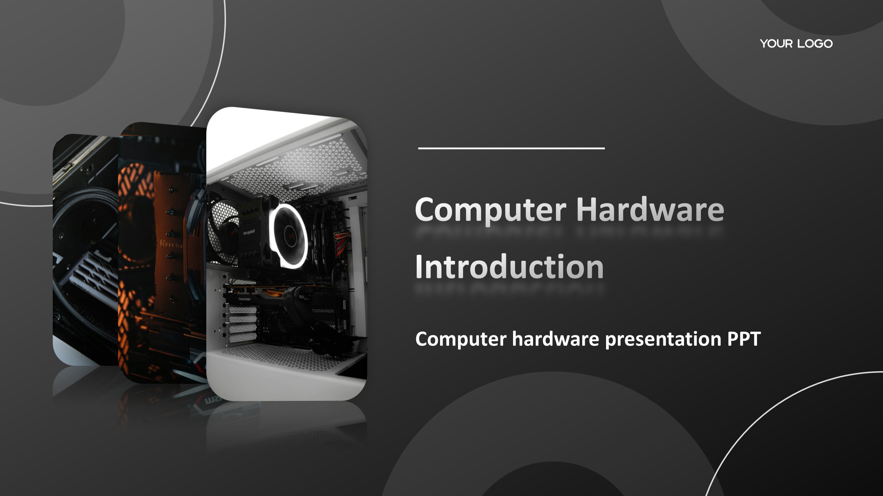 Informative Dunkle Computer-Hardware-Präsentation PPT-Vorlage - AiPPT