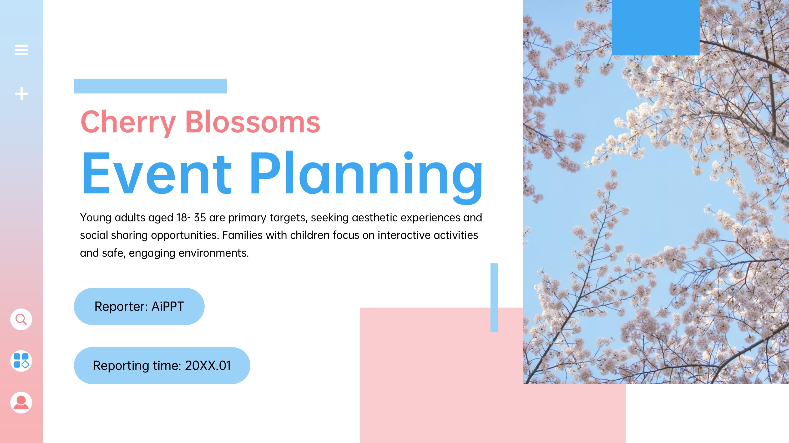 Cherry Blossom Season Event Planning PPT - AiPPT
